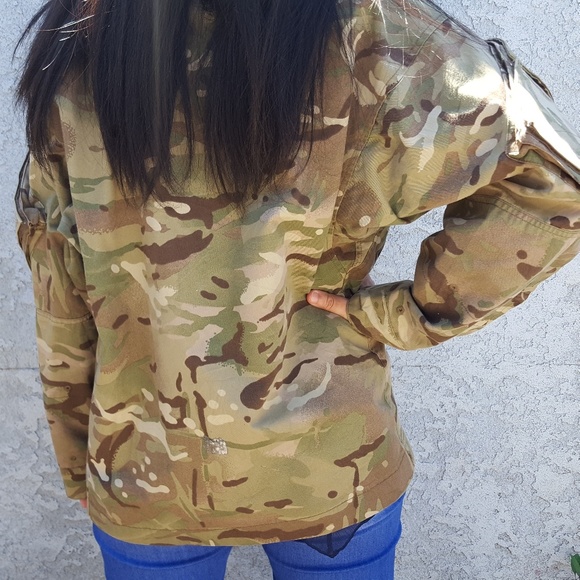 Vintage | Jackets & Coats | Vintage British Mtp Multicam Surplus Camo ...